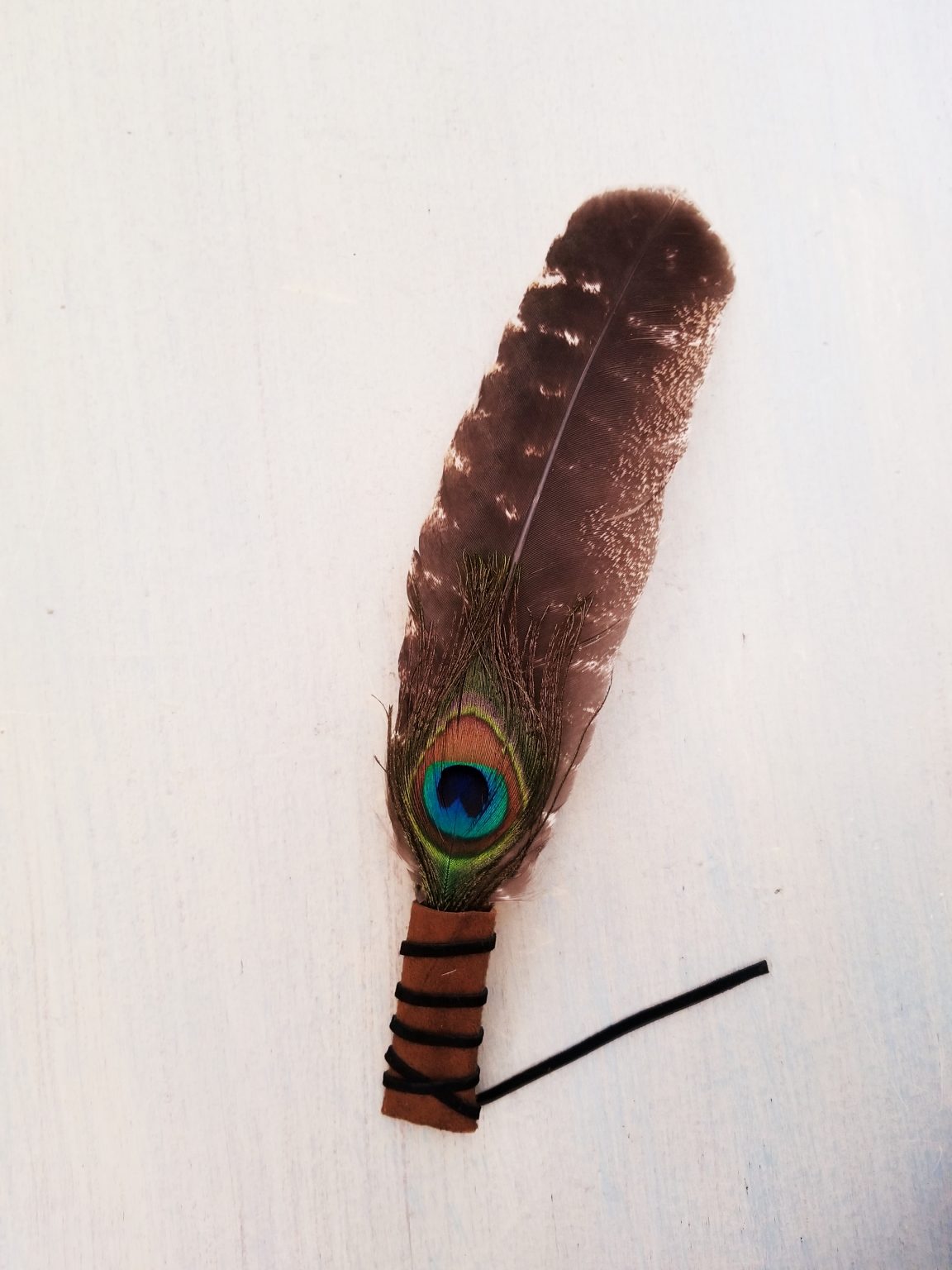 Apache Prayer Feather for Smudging